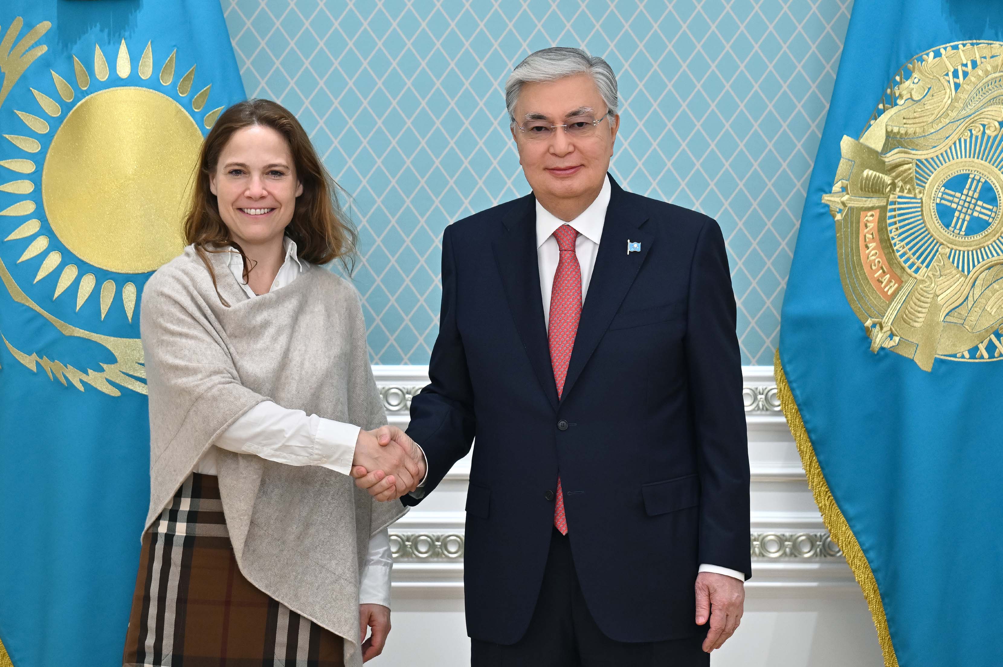 The Head of State received Cathrina Claas-Mühlhäuser, Chairwoman of the ...